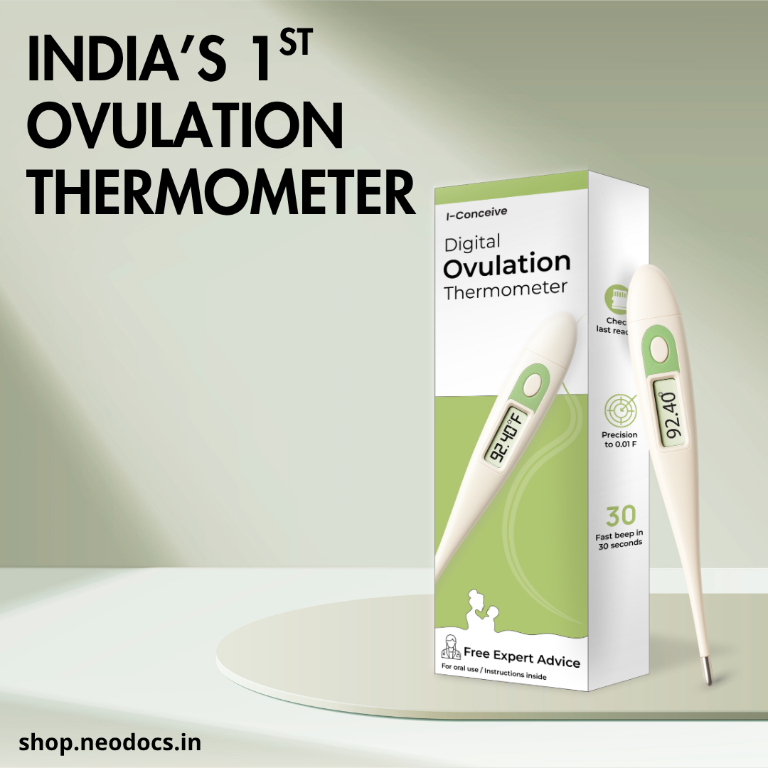 I-Conceive Basal Body Temperature Thermometer | Ovulation Thermometer ...